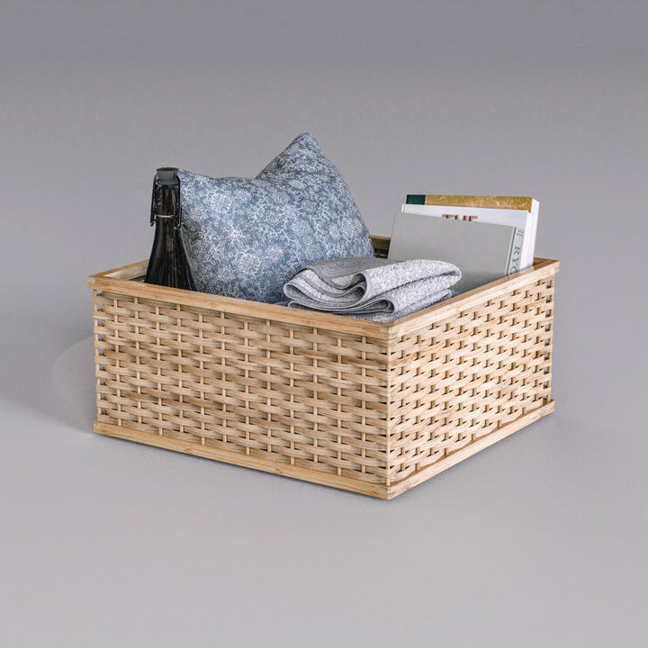Handmade Bamboo Storage Basket & Organizers | Mianzi