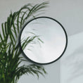Mira Round Mirror: Hand-designed Bamboo Mirror